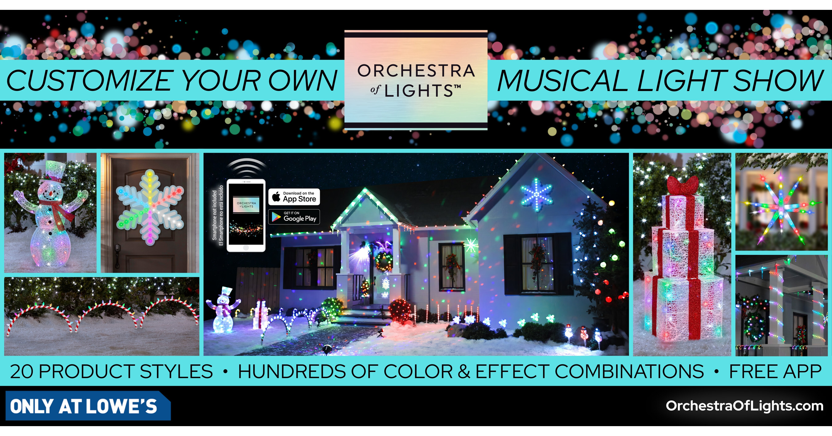Orchestra of Lights™: Customize a Dazzling Musical Holiday Light Show