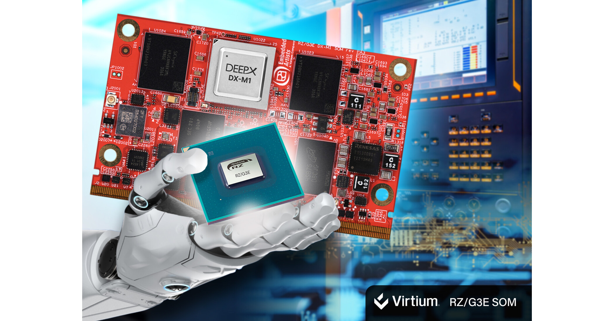 New SOM based on Renesas RZ/G3E processor offers ready-made platform ...