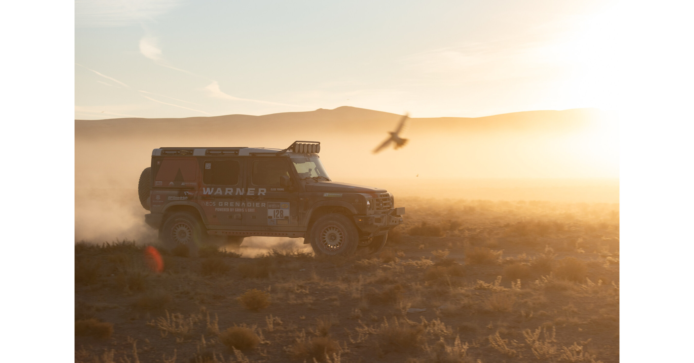 From Showroom to Desert: Warner INEOS Grenadier