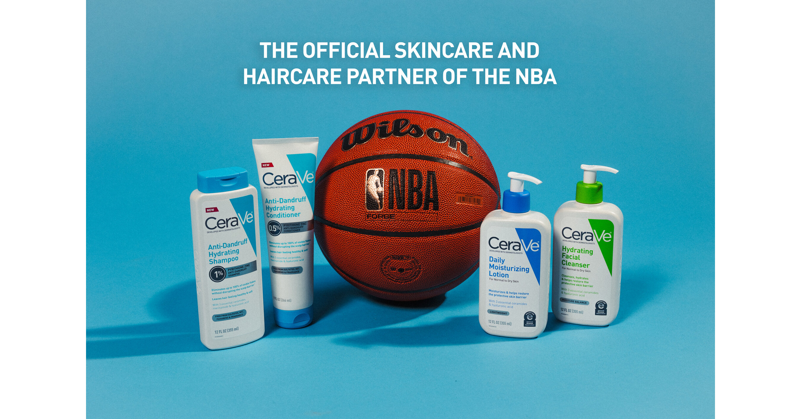 CeraVe Becomes NBA's Official Skincare Partner