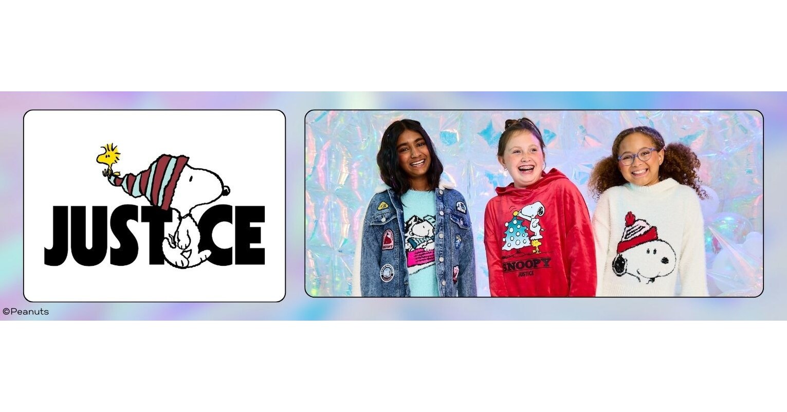 Justice x PEANUTS Return with Holiday Magic