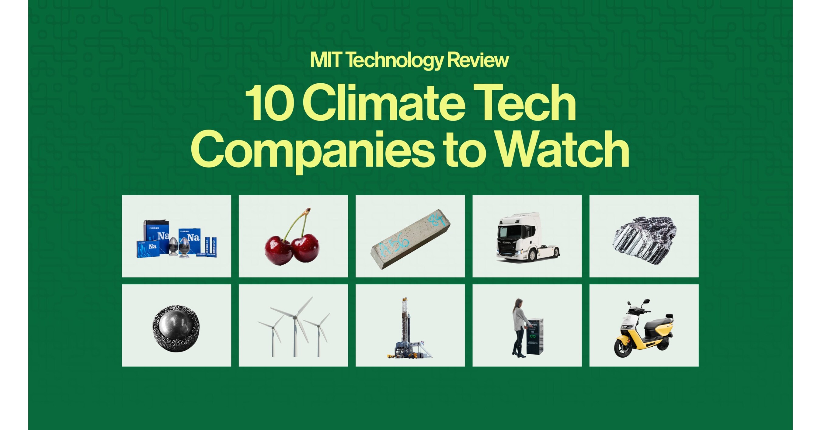 MIT Technology Review Reveals 2025 list of 10 Climate Tech Companies to ...