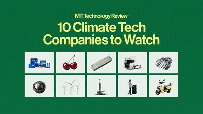 MIT Technology Review Reveals 2025 list of 10 Climate Tech Companies to ...