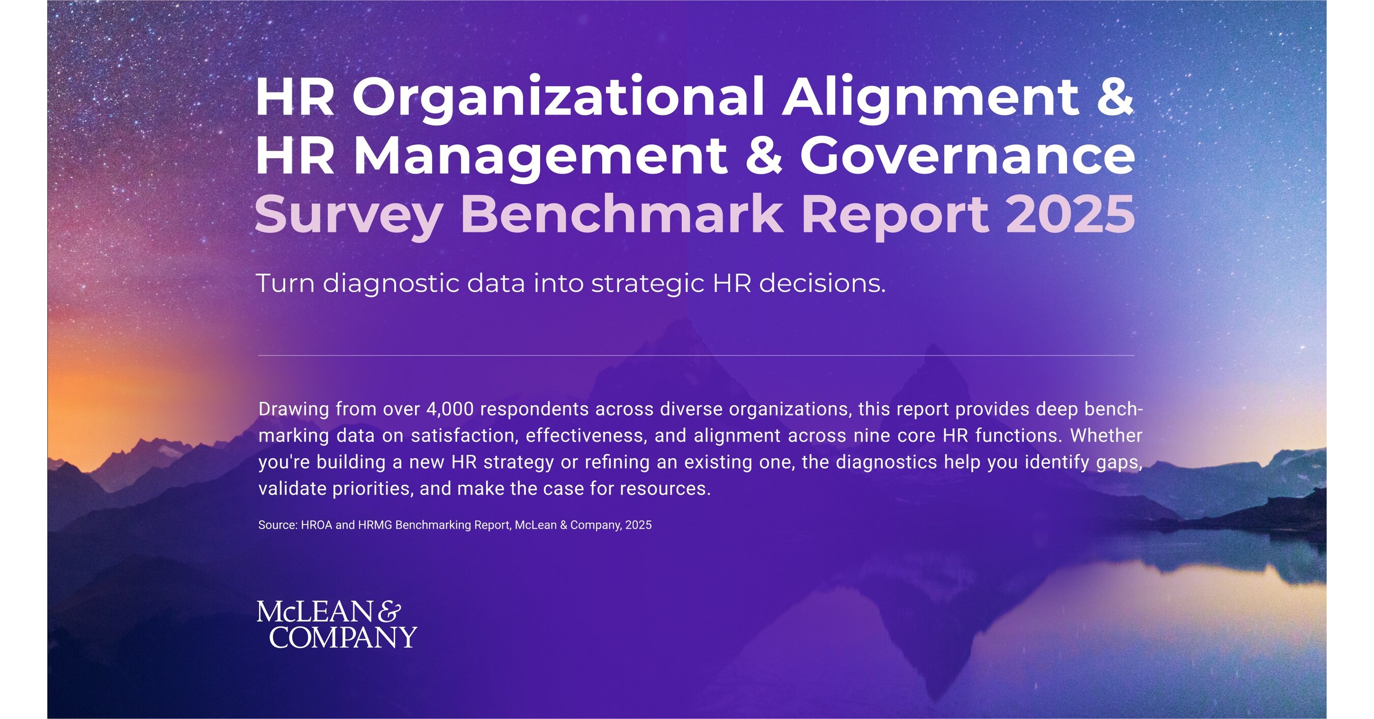 McLean & Company Launches HR Benchmarking Report 2025 on Organizational ...