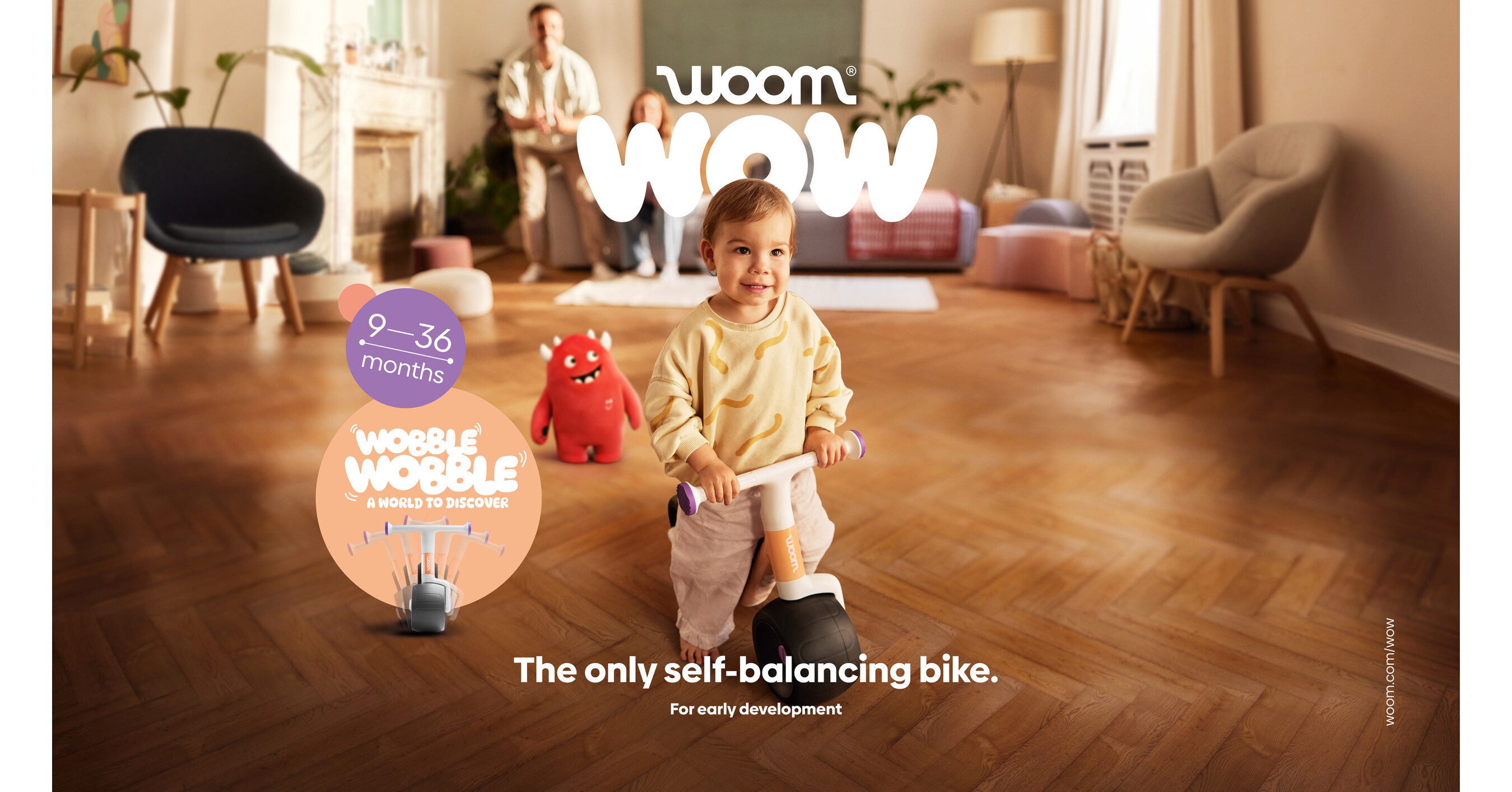 WOOM BIKES LAUNCHES FIRST SELF-BALANCING BIKE FOR BABIES