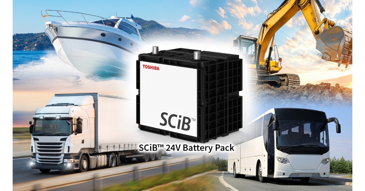 Toshiba Launches New SCiB™ 24V Battery Pack for Automotive and ...
