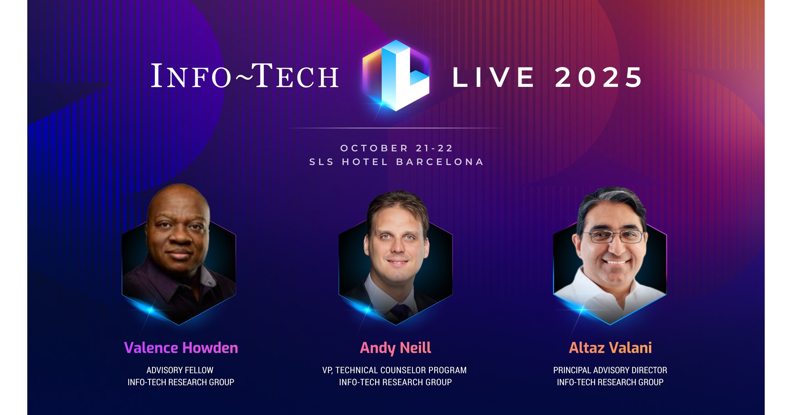 Info-Tech LIVE 2025 in Barcelona Adds New Expert Speakers and Sessions ...