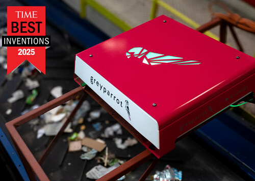 TIME Names Greyparrot Analyzer One of the Best Inventions of 2025