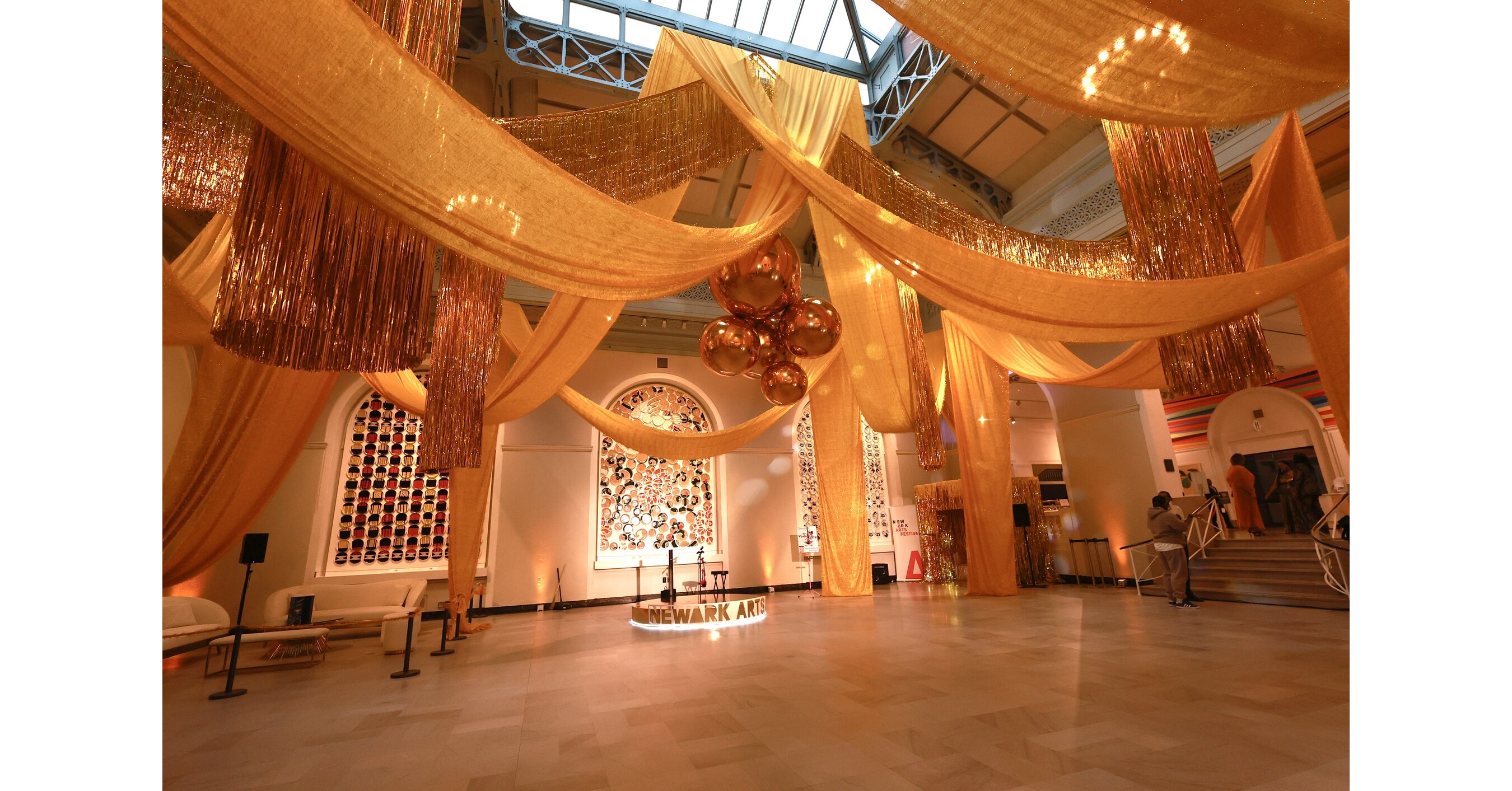 Step Into JOY: The Gold Ball Transforms Newark Museum into a Golden ...