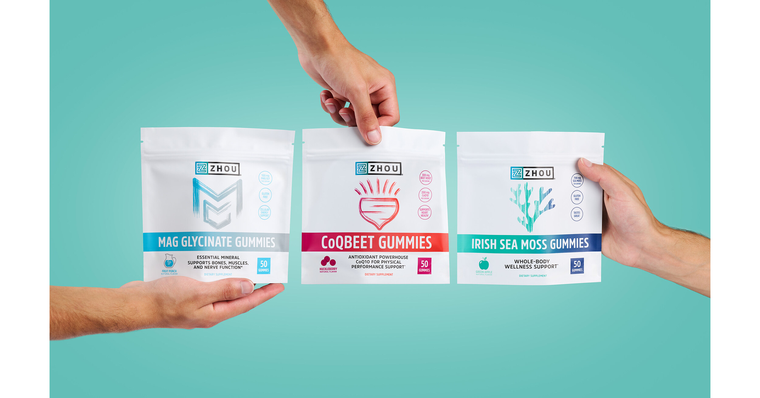 Zhou Launches New Gummy Formulas With Trending Ingredients That Bring ...