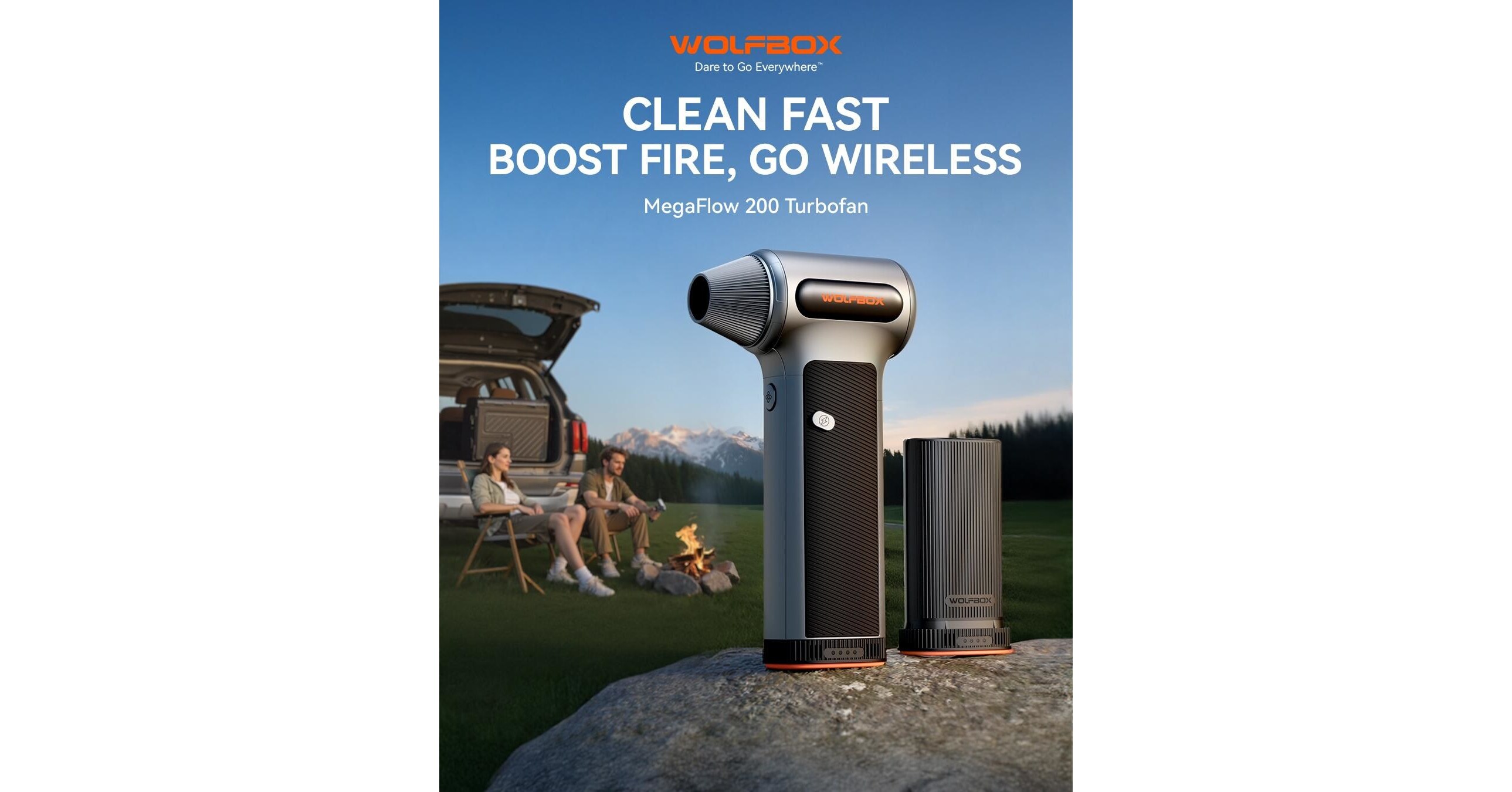 Wolfbox Launches MegaFlow 200, the Ultimate Handheld Fan for Outdoors ...