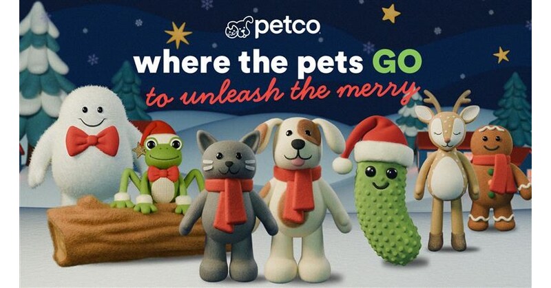 Petco Invites Pet Families to Unleash the Merry with New Iconic Holiday ...