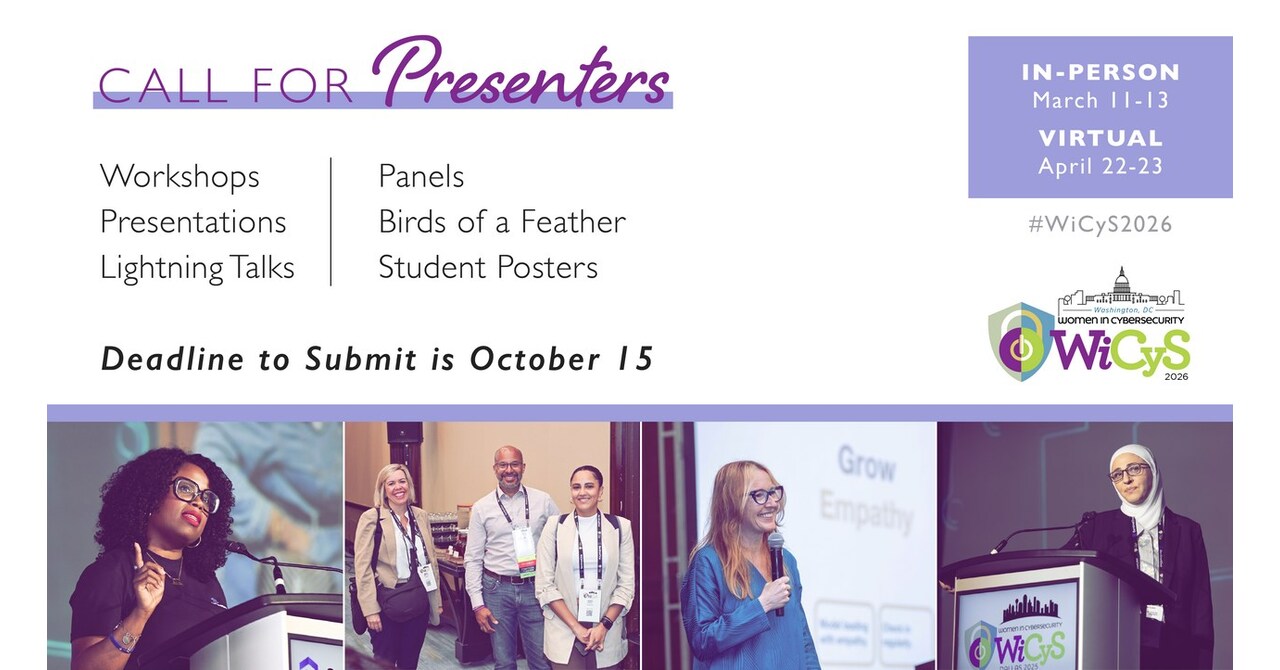 Women in CyberSecurity (WiCyS) Call for Presenters for 2026 Conference