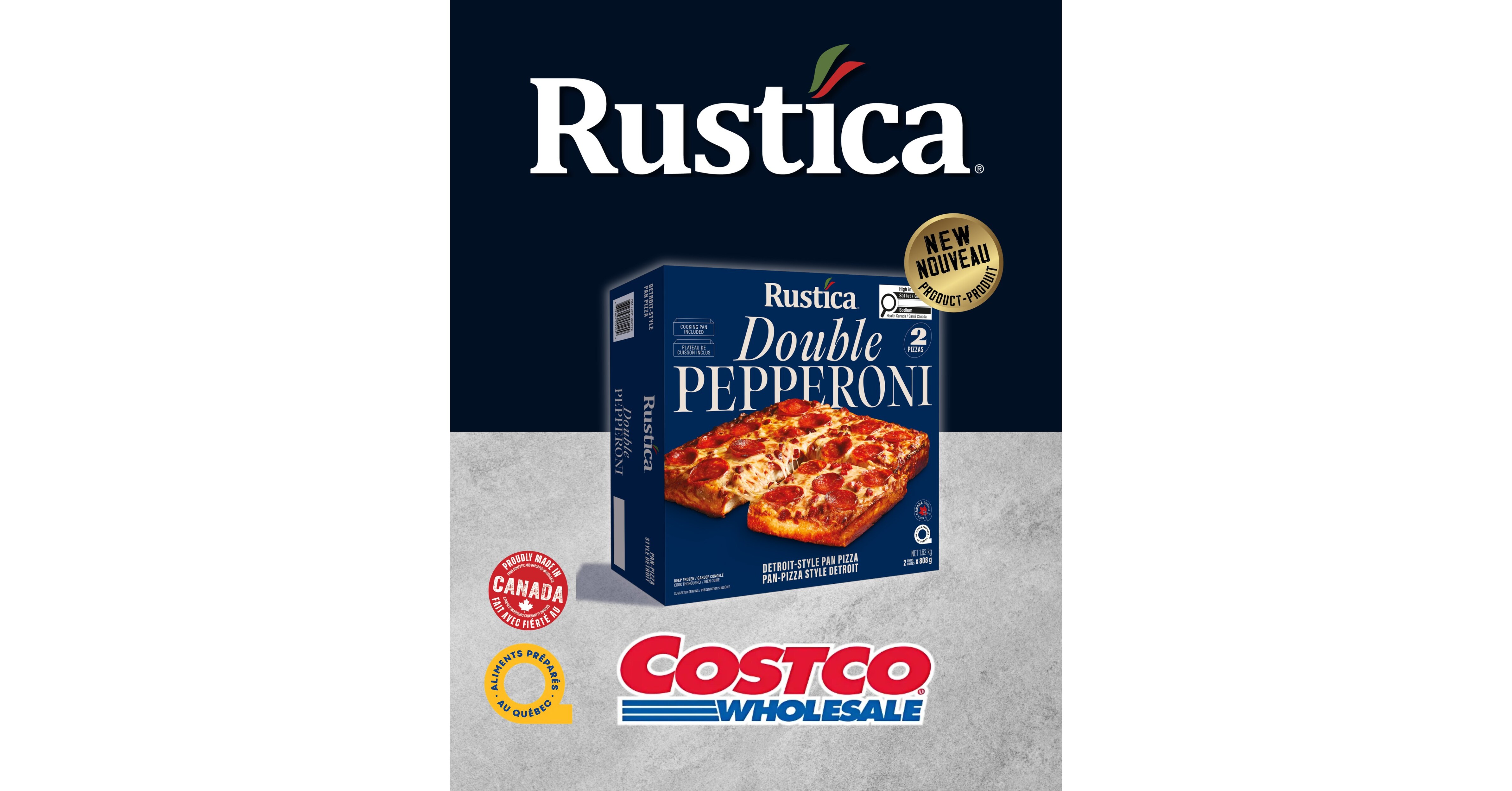 Les Aliments Rustica lance en exclusivité chez Costco le format 2 ...