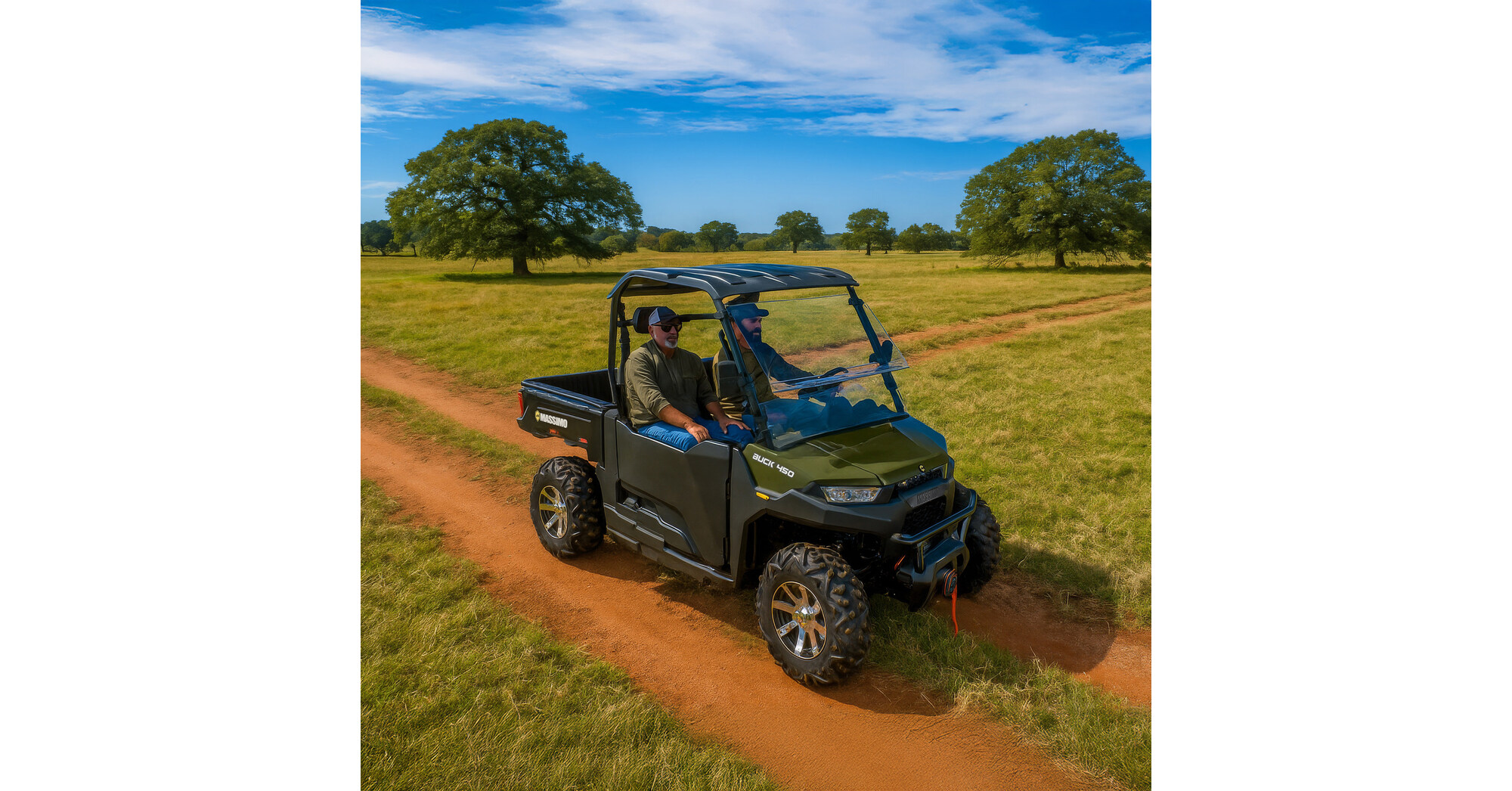 Massimo Group Expands UTV Lineup with New Buck 450 and T-Boss 900L Crew ...