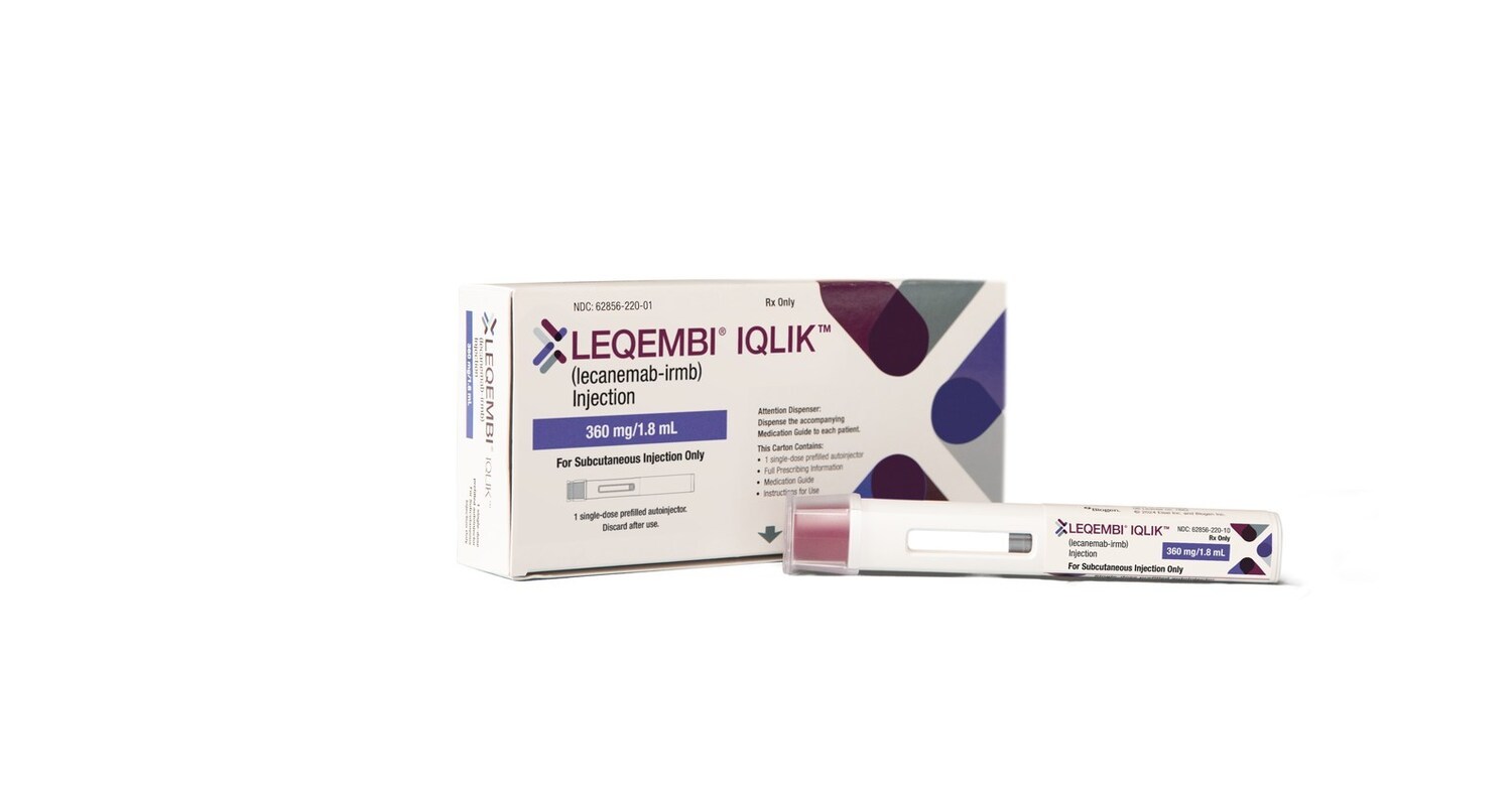 LEQEMBI® IQLIK™(lecanemab-irmb) Subcutaneous Autoinjector Named to TIME ...
