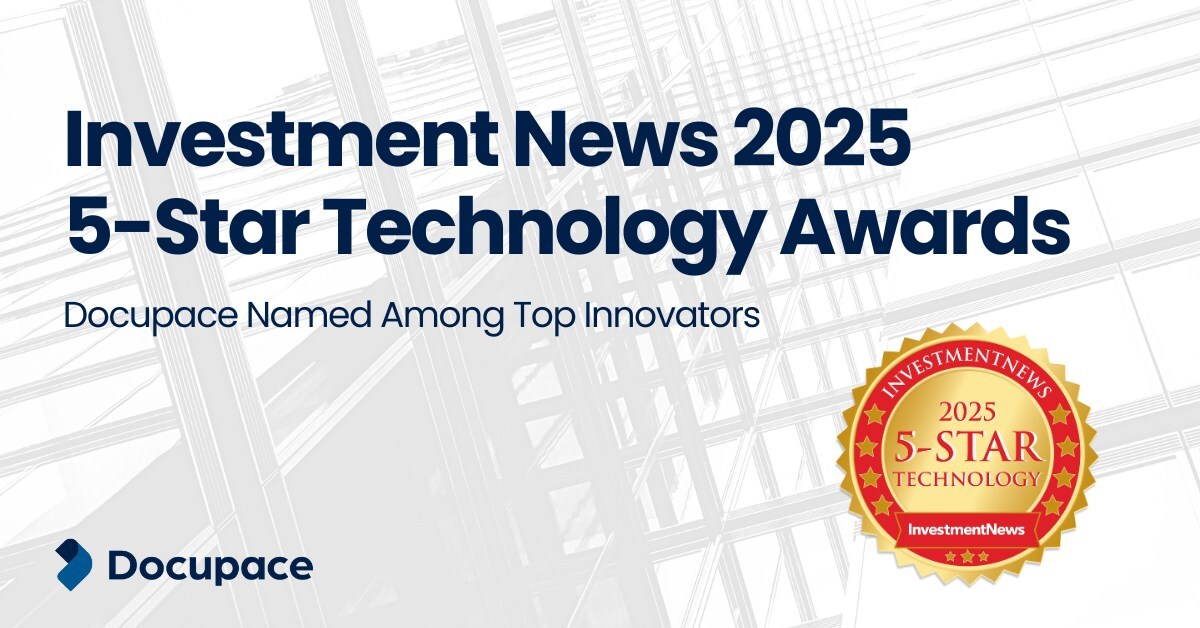 Docupace Among Top Innovators in InvestmentNews' 2025 5-Star Technology ...