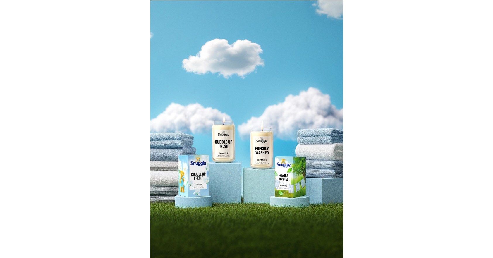 Inspired by Snuggle® Brand's Best-Selling Scents, New Homesick Candles ...