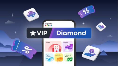 Agoda Expands Loyalty Program with Brand-New Diamond Tier