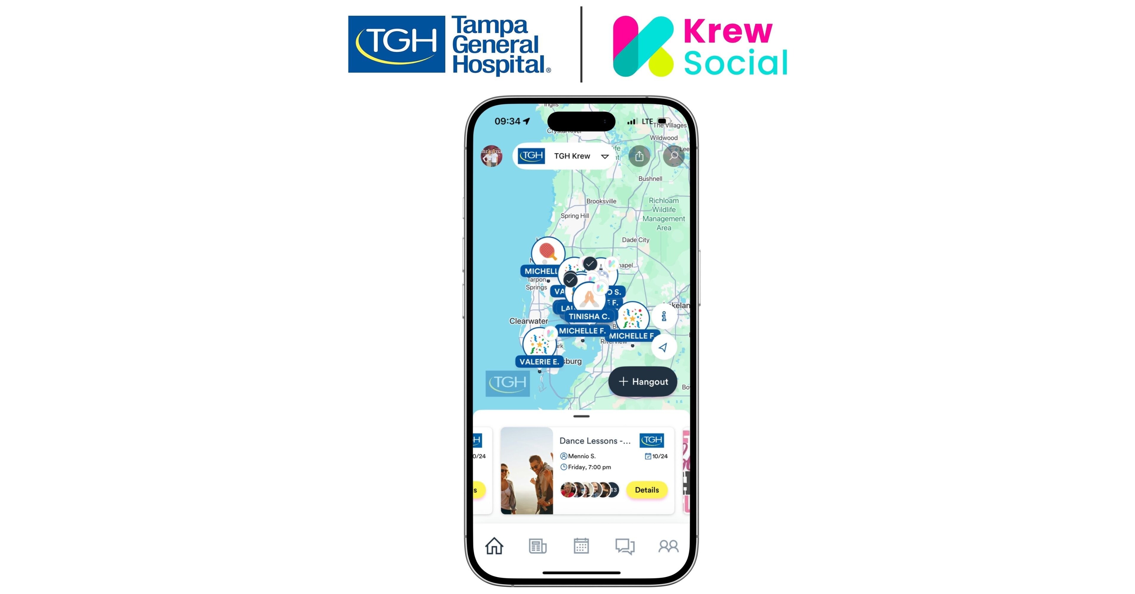 Tampa General Hospital Selects Krew Social to Address Team Member Loneliness, Burnout and Social ...