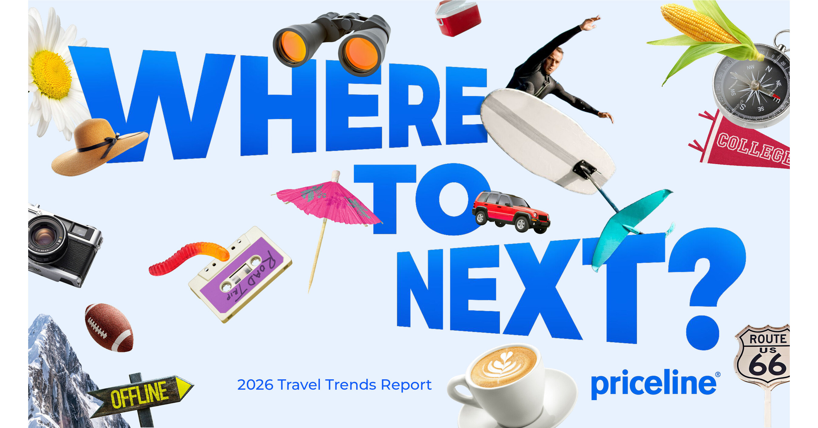 Priceline Unveils 2026 "Where to Next?" Report, Showcasing the Travel ...
