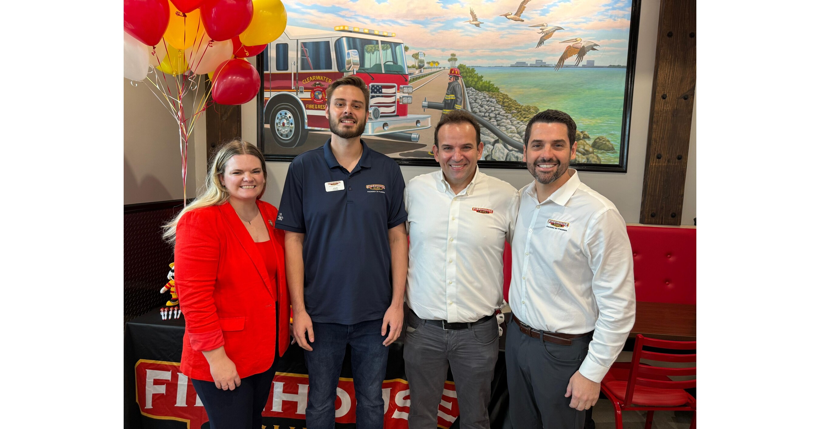 Firehouse Subs® Opens Milestone 1,400th Restaurant in Clearwater, Florida