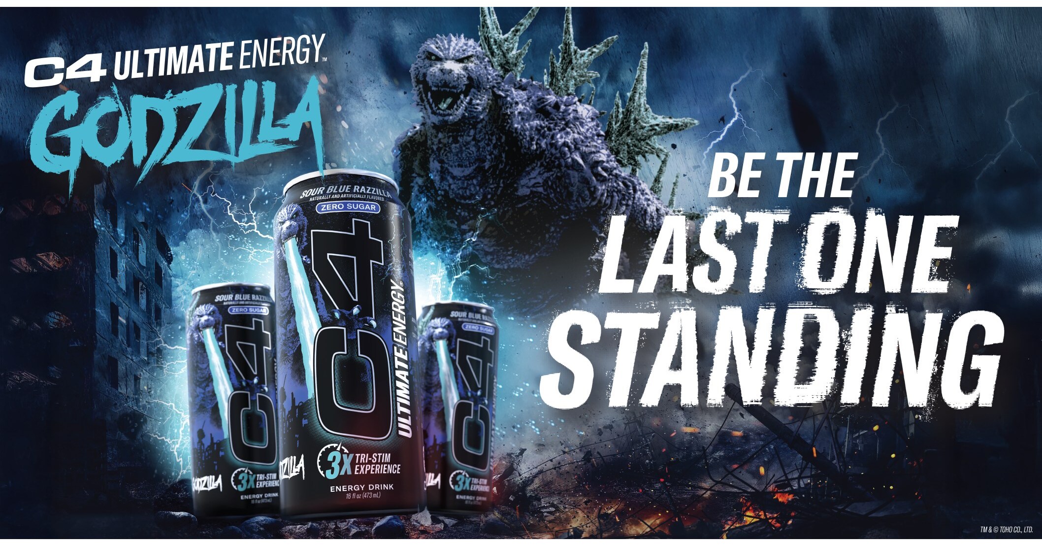 The King of the Monsters Meets the King of Energy: C4 Ultimate Energy ...