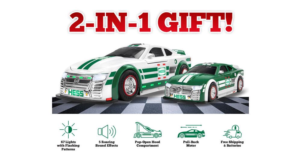 HESS TOY TRUCK ANNOUNCES 2025 STOCK CAR RACERS ON SALE NOW