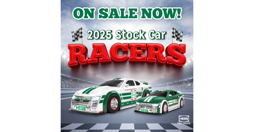 HESS TOY TRUCK ANNOUNCES 2025 STOCK CAR RACERS ON SALE NOW
