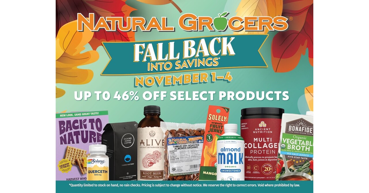 Turn Back the Clock, Turn Up the Savings at Natural Grocers® - Oct 29, 2025