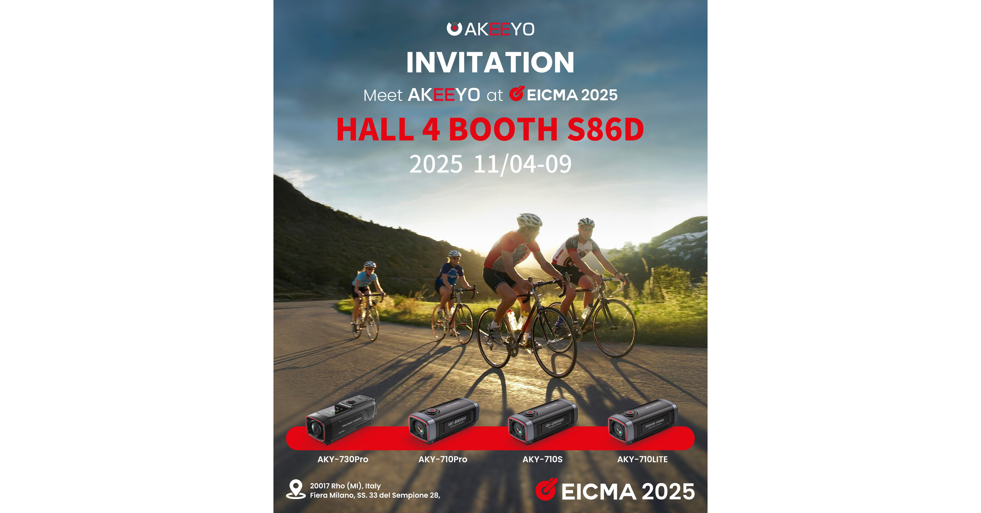 AKEEYO Showcases Next-Generation AKY-710 Lite and AKY-730 Pro at EICMA 2025