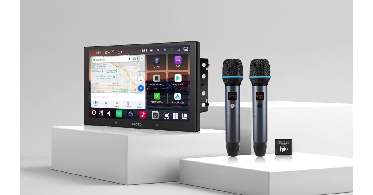 ATOTO Unveils V10 Android KTV Car Stereo with QuadCam - Native ...