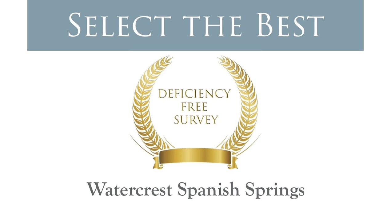 Watercrest Spanish Springs Assisted Living and Memory Care Receives 100 ...