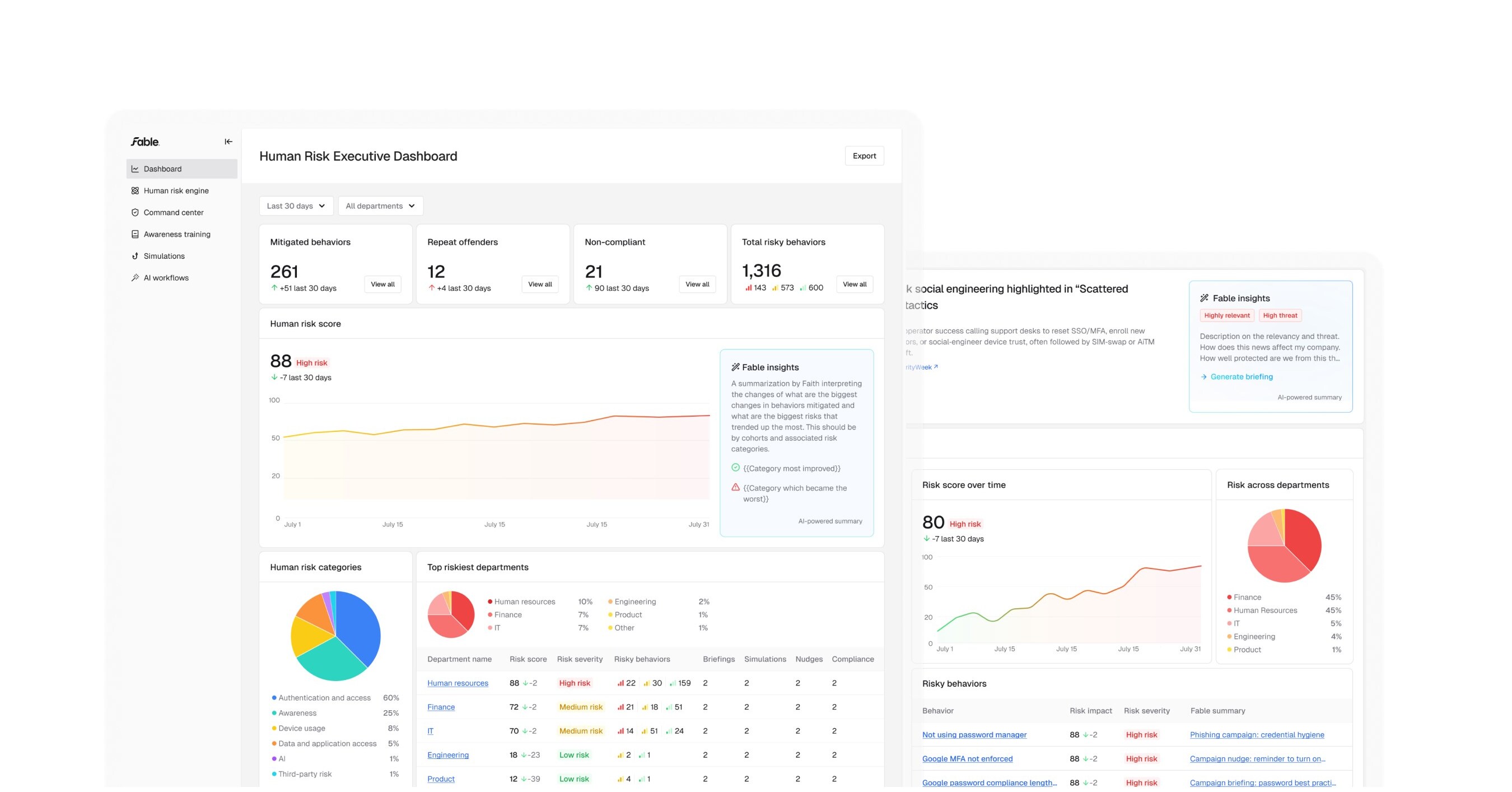 Fable Security Launches the Industry's First Board-Ready Human Risk ...