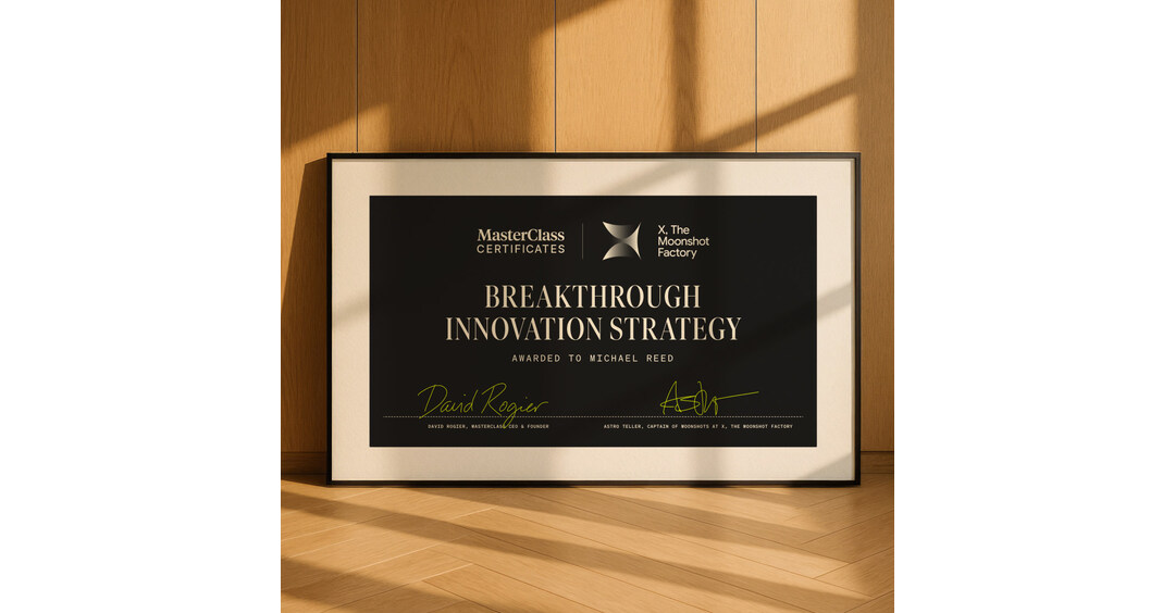 MasterClass Launches Certificate Course with X, The Moonshot Factory ...