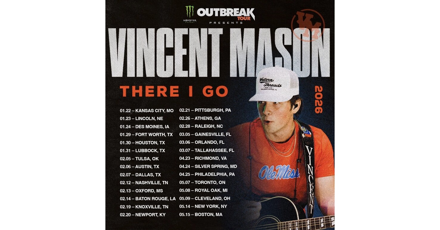 VINCENT MASON ANNOUNCES MONSTER ENERGY OUTBREAK HEADLINE TOUR