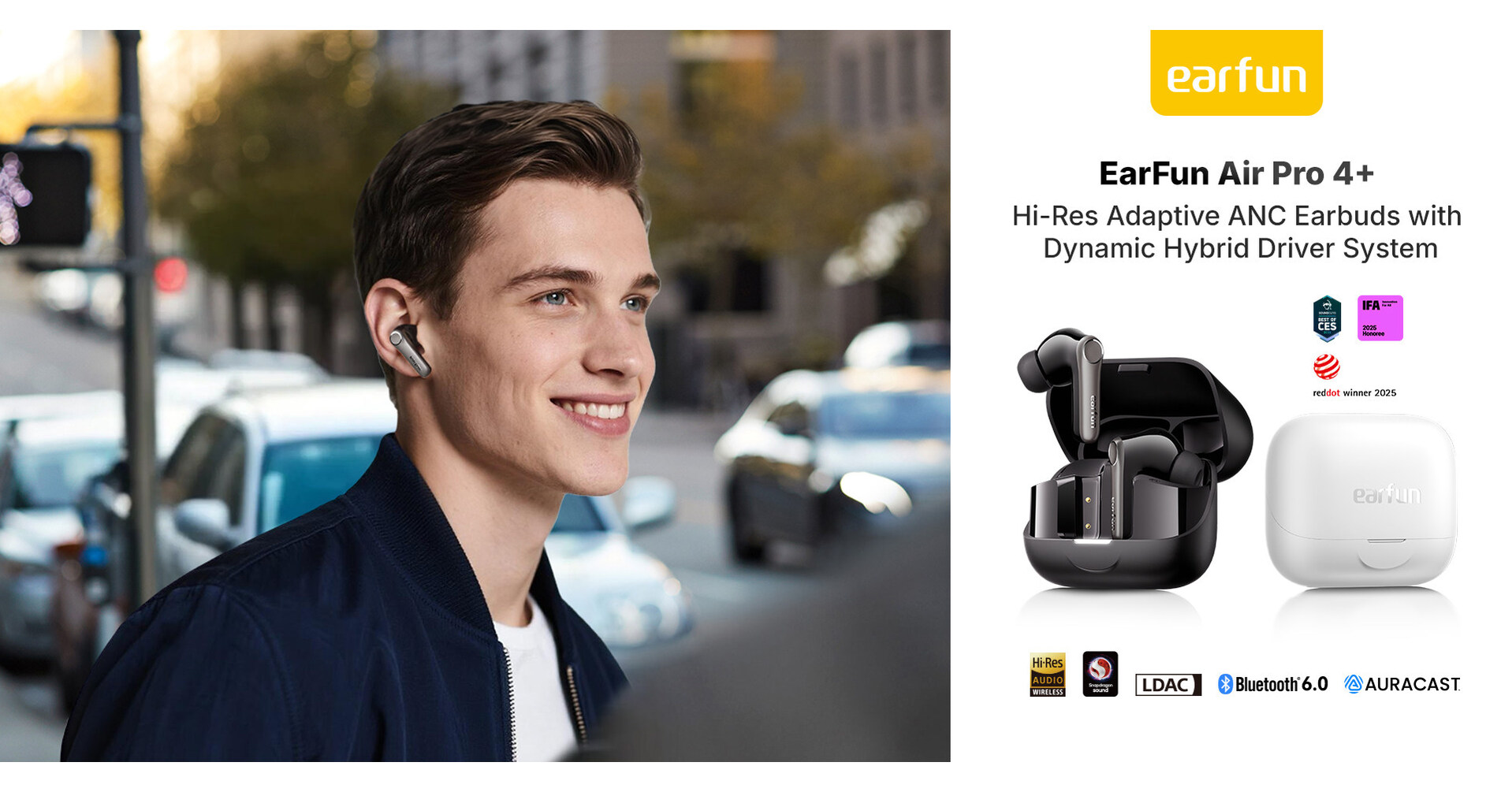 EarFun Redefines Sub-$100 Wireless Audio with Air Pro 4+: The World's ...
