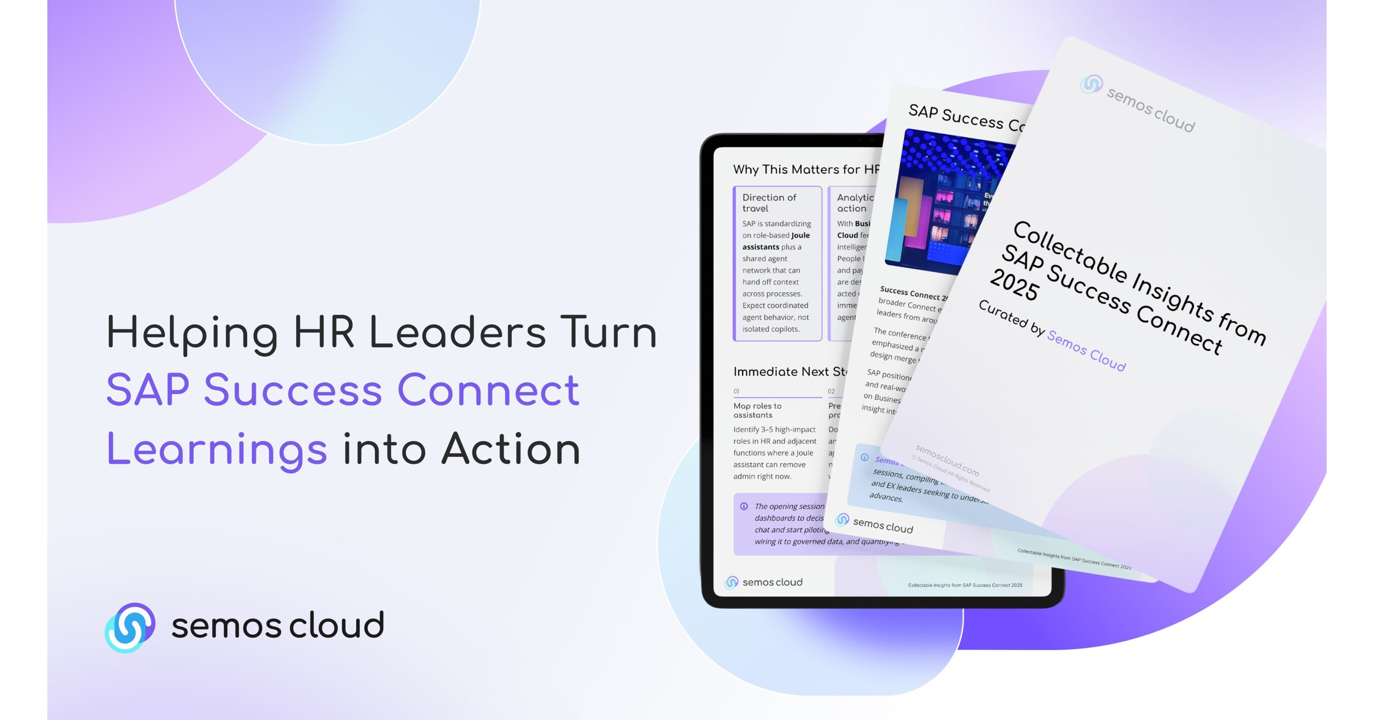 Semos Cloud Launches Success Connect 2025 Advisor Toolkit Enabling HR ...