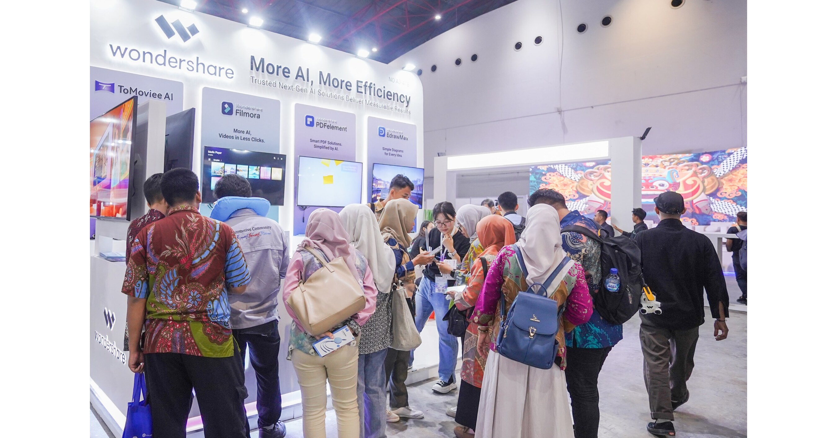 Wondershare Showcases AI Creative Software Innovations at INTI 2025, Empowering Indonesia's ...