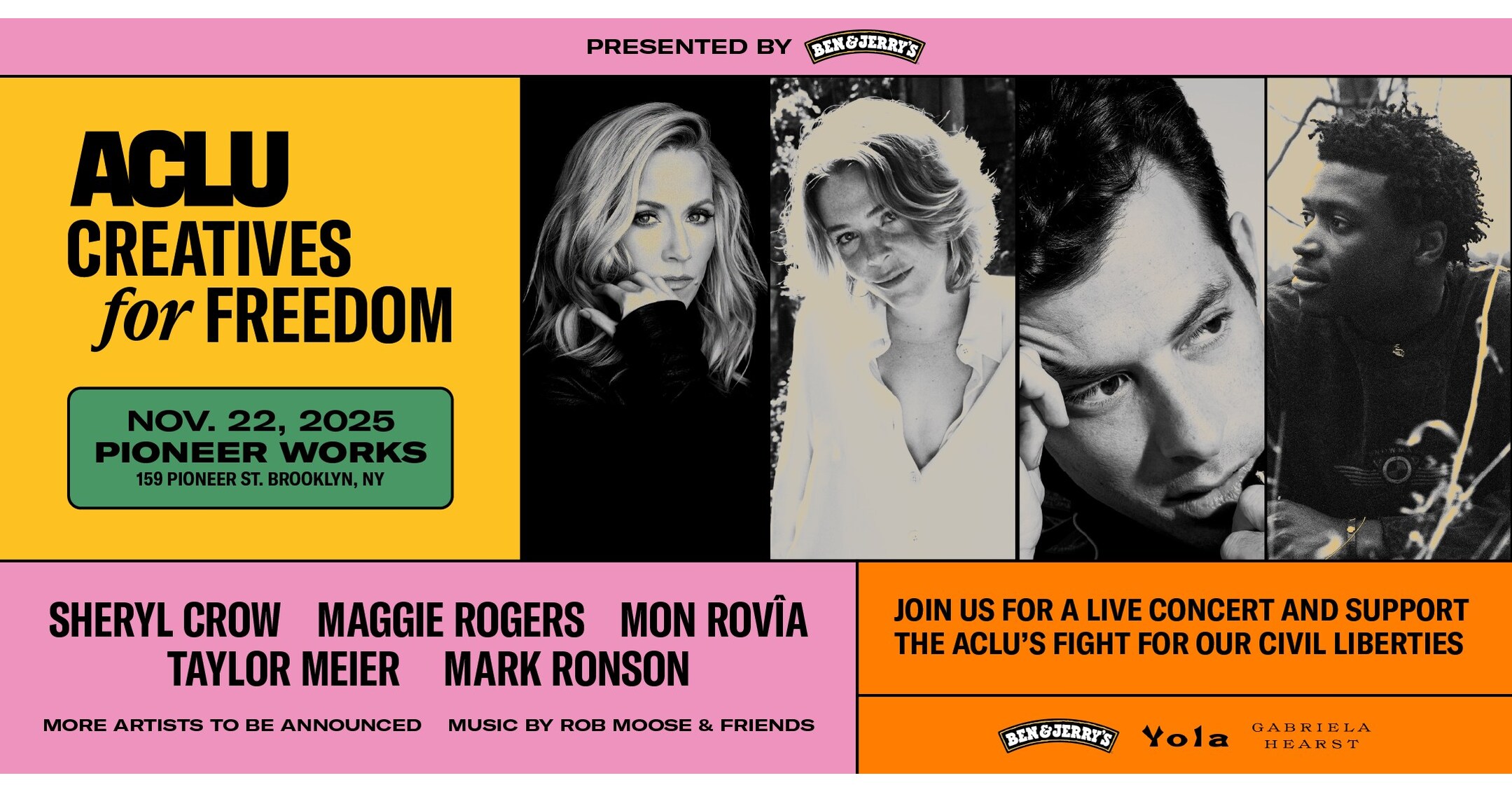 Sheryl Crow to Headline ACLU Creatives for Freedom Benefit Concert with ...