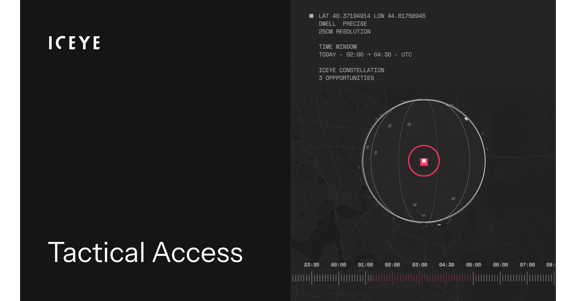 ICEYE launches Tactical Access, providing guaranteed satellite tasking ...