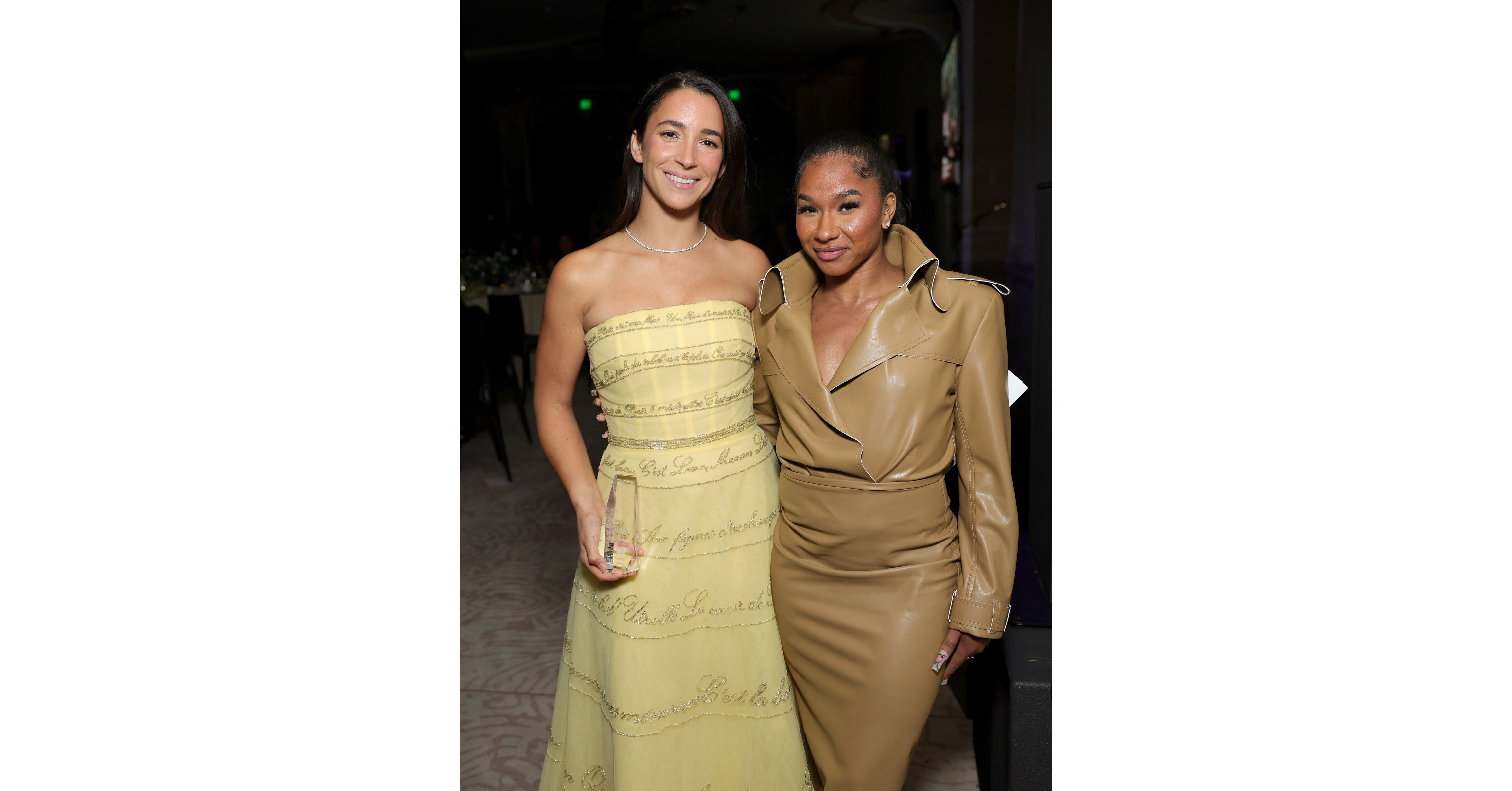 Jordan Chiles Presents Variety Courage Award, Sponsored by Purina, to ...