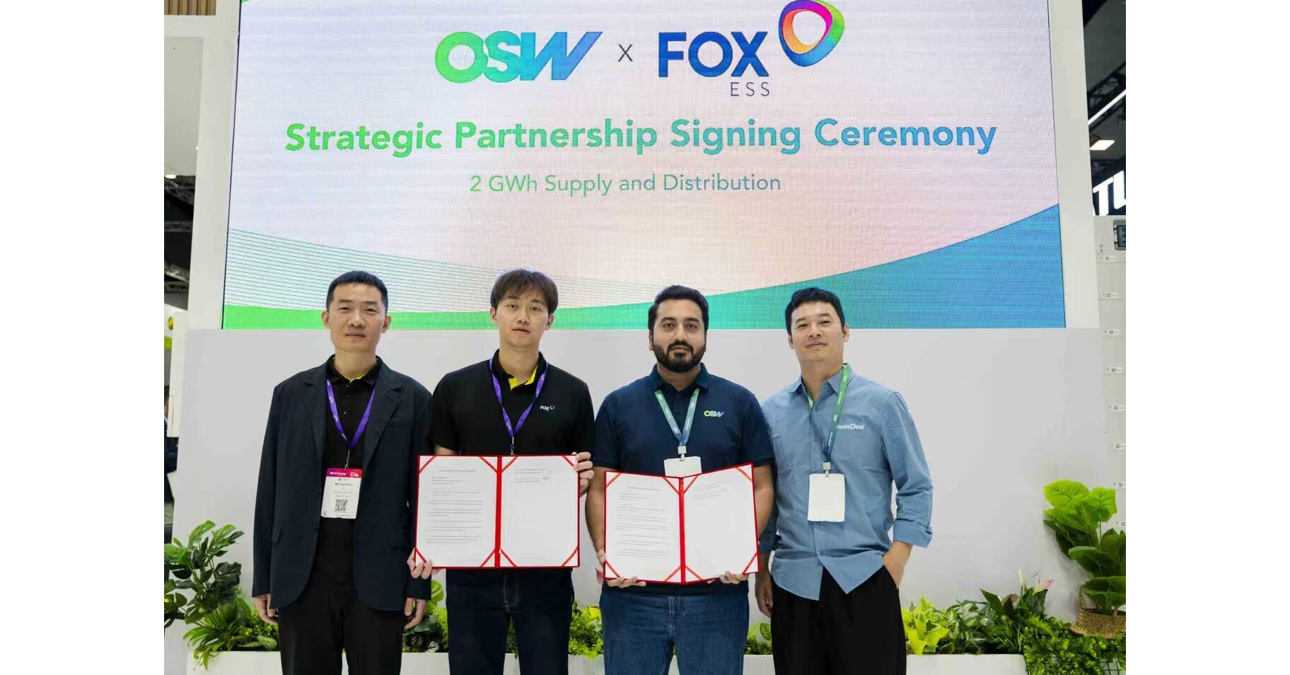 Fox ESS and OSW Ink Strategic Partnership for 2GWh Energy Storage ...