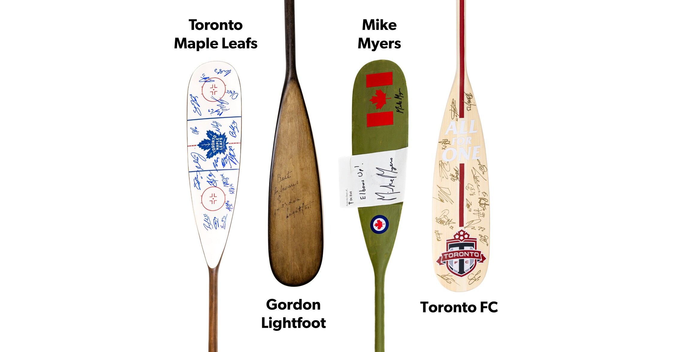 Campfire Circle's Paddle Project Features Iconic Canadian One-of-a-Kind ...