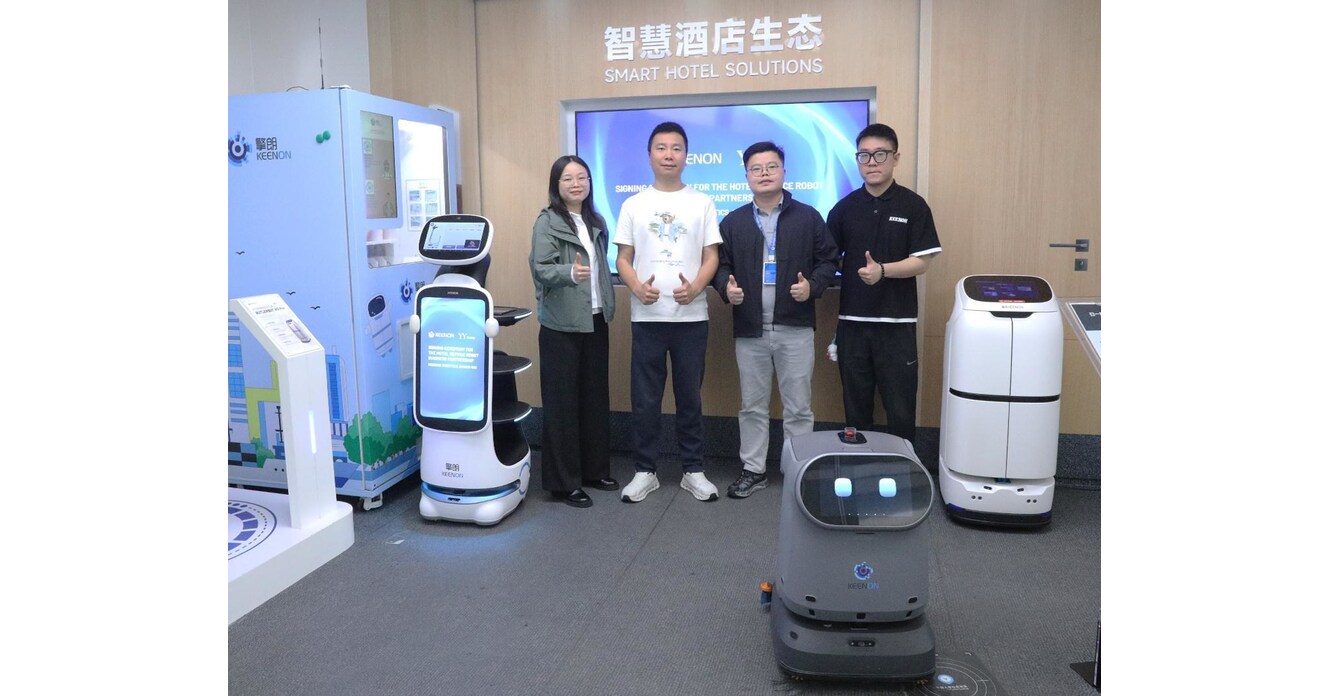 YY Group Deepens Strategic Collaboration with KEENON Robotics to ...