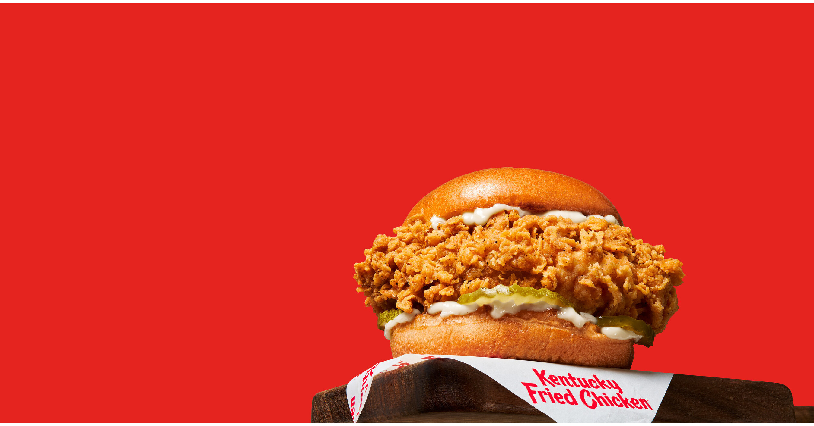 Kentucky Fried Chicken Burger