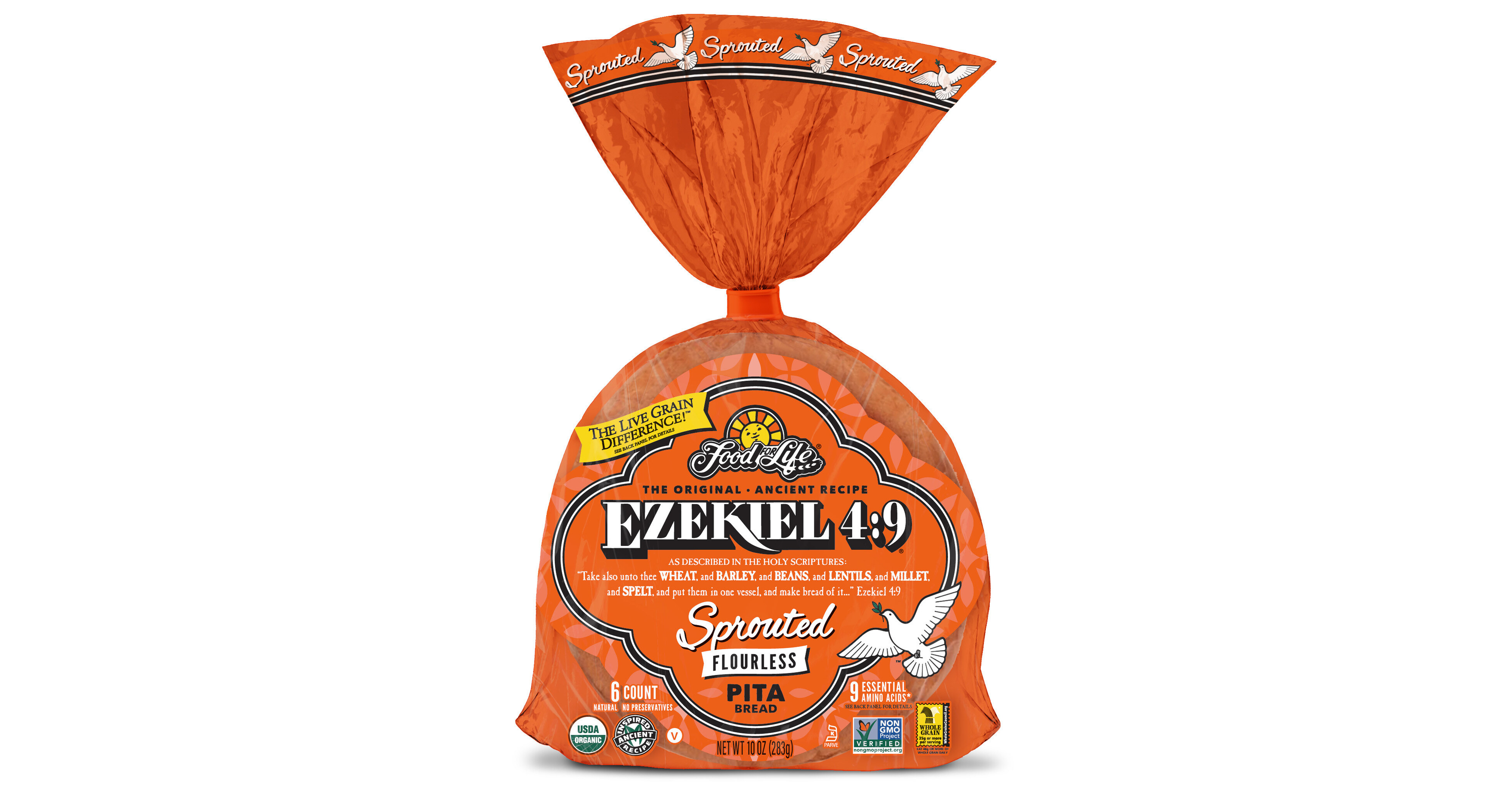Food For Life Baking Co. Launches Ezekiel 4:9 Organic Sprouted ...