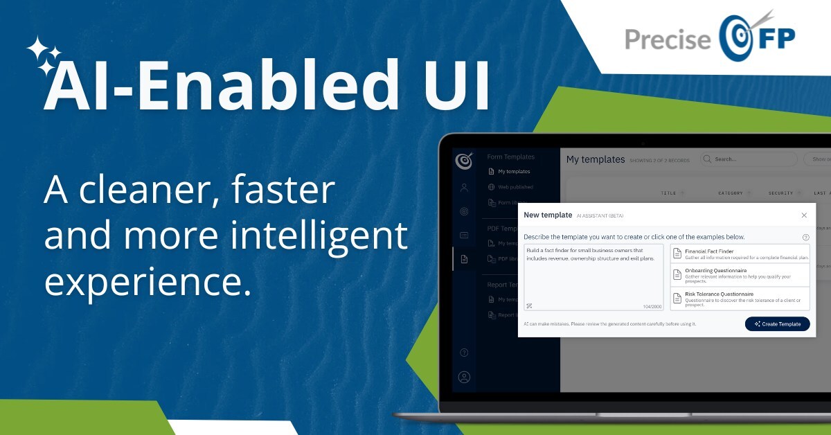 PreciseFP Unveils New Interface, Puts AI at the Center of Client Data ...