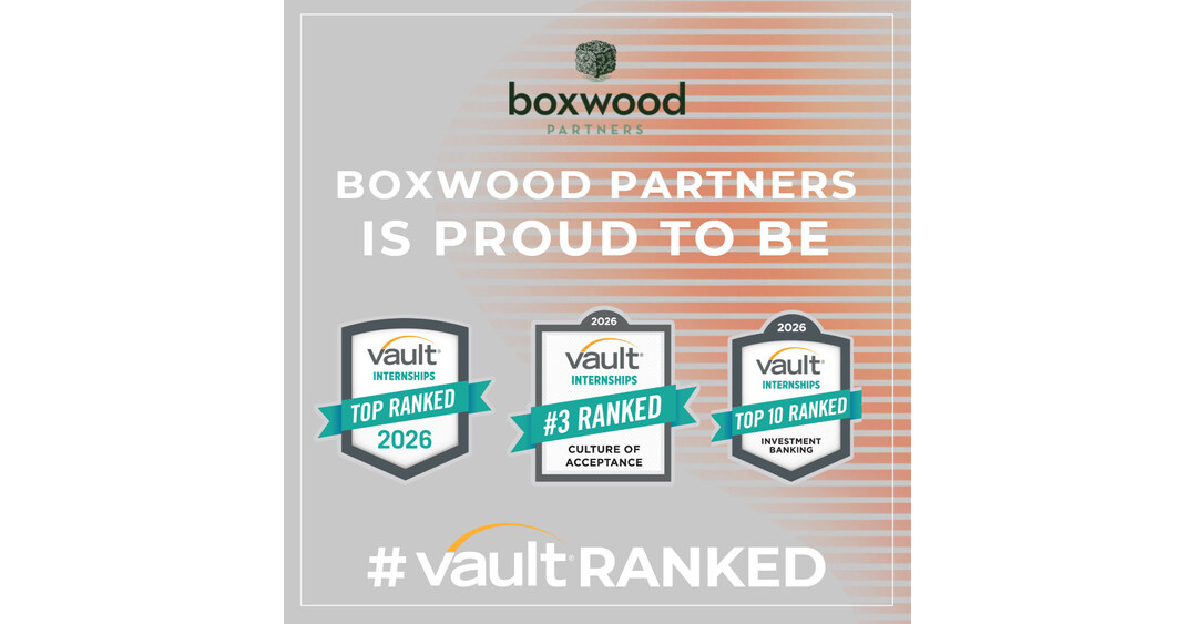 Boxwood Partners Named Among Vault's Top-Ranked Internship Programs for ...