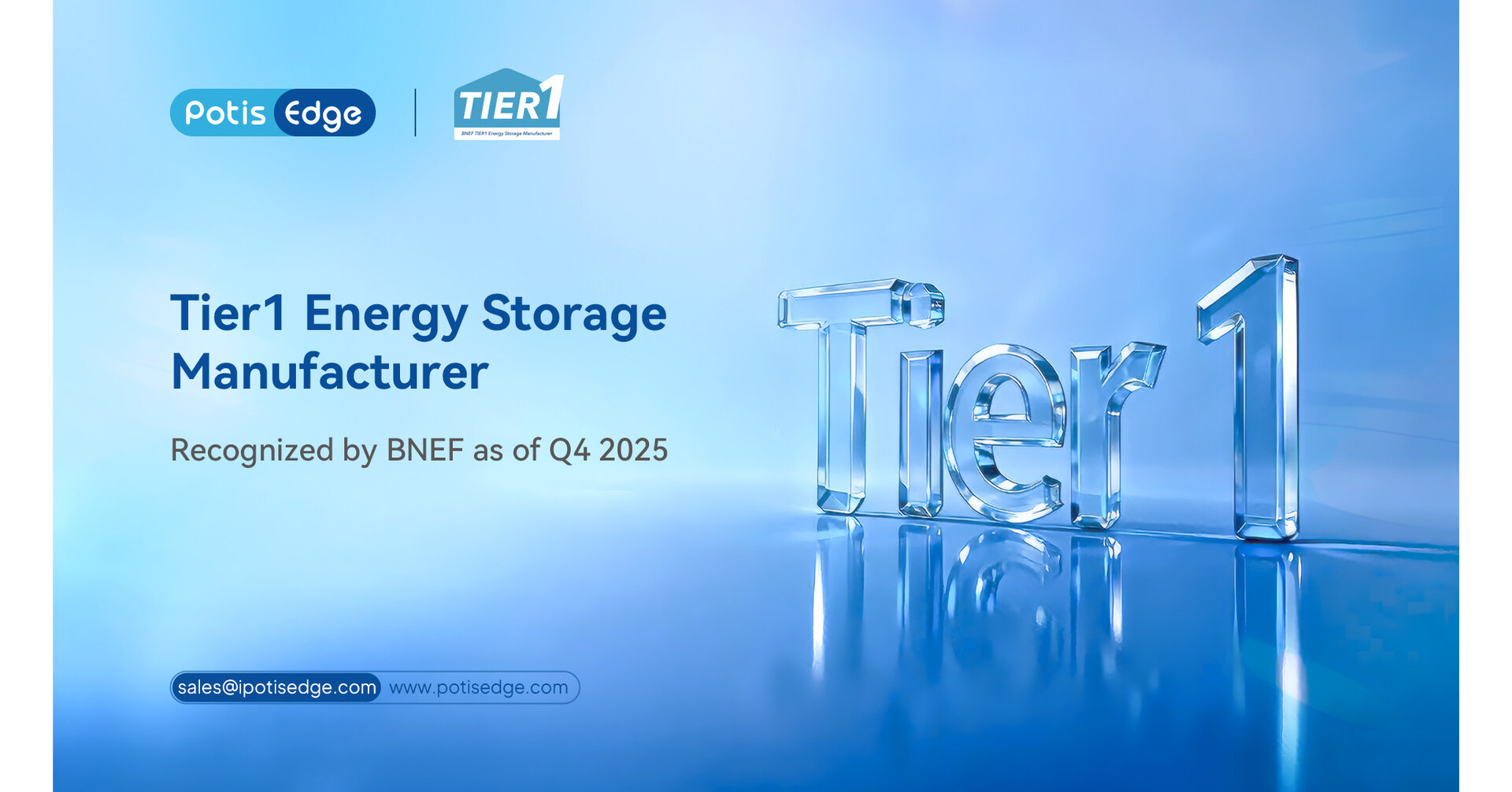 PotisEdge Secures Sixth Consecutive Quarter as BNEF Tier 1 Energy ...